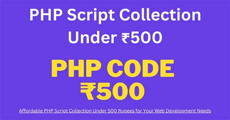 PHP Script Collection Under CodeHap Official Blog