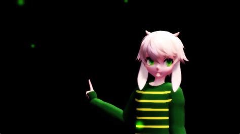 MMD Undertale Asriel S Echo YouTube