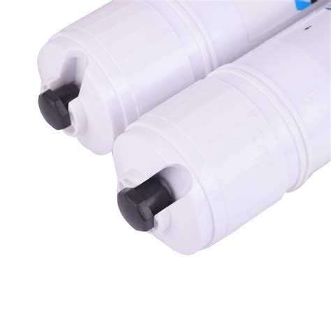 Krplus Pre Carbon And Sediment Filter With 4 Push Fit Elbow Connector Inline Filter Set For