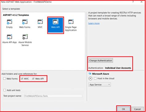 Creating ASP NET Web API Application Dot Net Tutorials