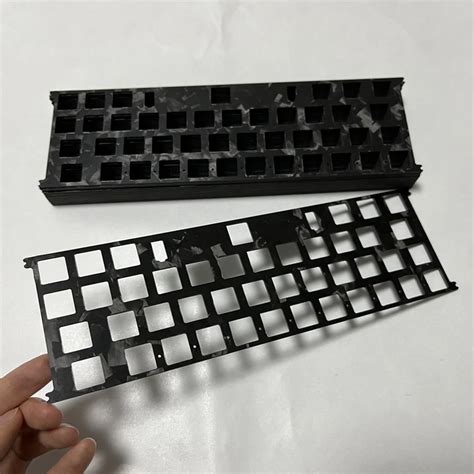 Custom Built Carbon Fiber Keyboard Plate High Performance