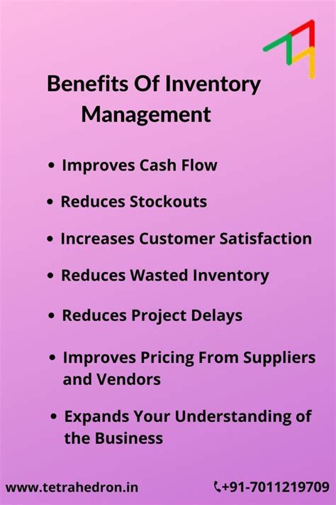 Benefits Of Inventory Management Small Business Advice Inventory