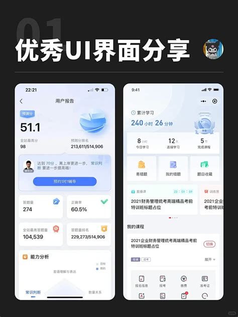 Ui界面设计分享｜测试、报告、详情