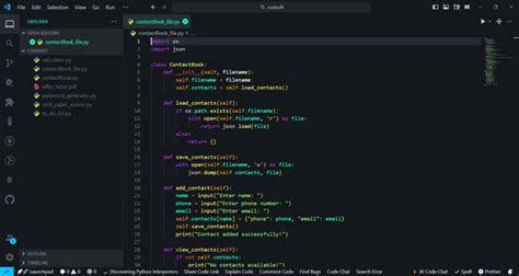 Satadru Jati On Linkedin Python Commandline Contactbook Programming Softwaredevelopment Tech