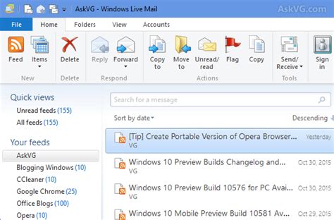 Transfer Windows Live Mail To Windows 10 Flashpro