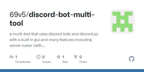 Discord Bot Multi Toolerror Multi Toolpy At Main · 69v5discord Bot Multi Tool · Github