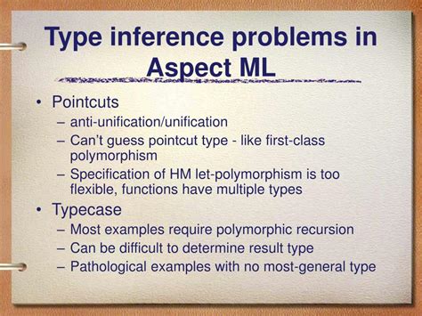 Ppt Type Inference And Modern Type Systems Powerpoint Presentation Free Download Id4133766