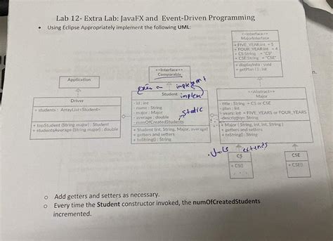 Solved Lab 12 Extra Lab Javafx And Event Driven
