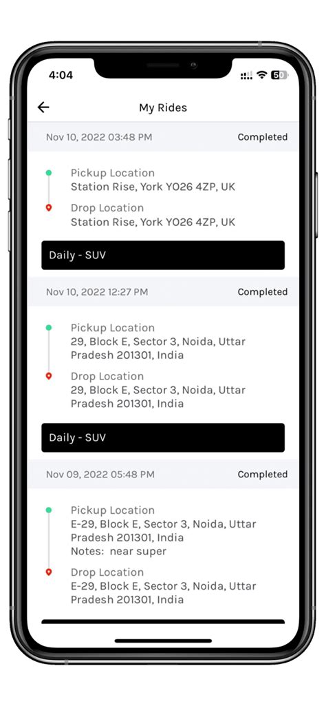 Taxi App Workflow Uber Clone Workflows
