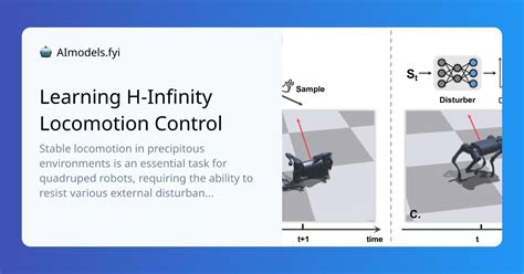 Learning H Infinity Locomotion Control Ai Research Paper Details