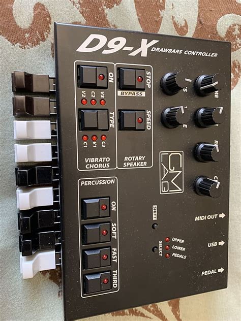 Crumar D9X Midi Drawboard Controller Great Shape Reverb