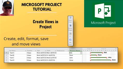 This Video Explains How To Create Views In Microsoft Project Views