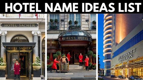 Name Ideas For A Hotel At Stephanie Wolfe Blog