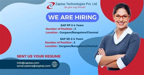 zaptas technologies pvt ltd on linkedin hiring sap sappp sapsd
