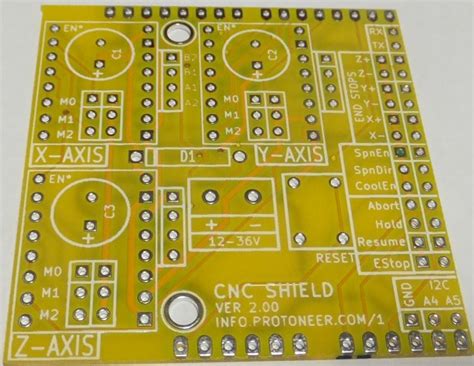 Arduino Cnc Shield Pcb Front Nz