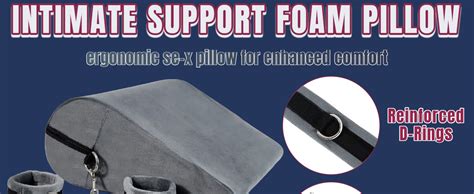Sex Pillow Cusion Toys For Couples Bondage Bdsm Kit With