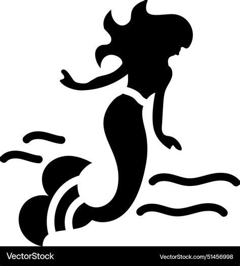 Ocean Nymph Royalty Free Vector Image Vectorstock