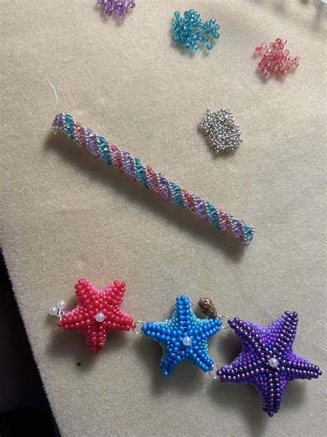 Russian Spiral R Beading