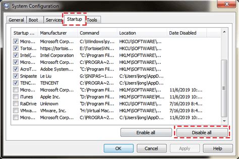 Guide To Disable Auto Startup Programs In Windows 10 8 7