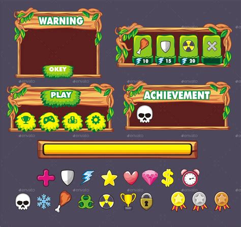 Game Gui Game Assets Graphicriver