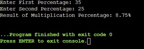 Java Program To Calculate The Percentage