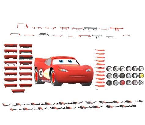 Lightning Mcqueen Cars Race O Rama Wii The Models Resource