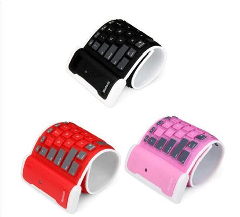 Universal Mini Soft Silicone Foldable Keyboard Bluetooth Wireless Gaming Keyboard Bluetooth