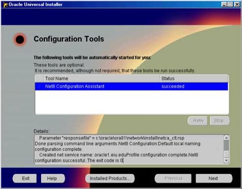 Setup Of Oracle Client