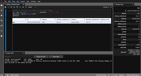 Github Likethebourbonediting Workflow Easily Edit Pandas Dataframes Within Jupyterlab