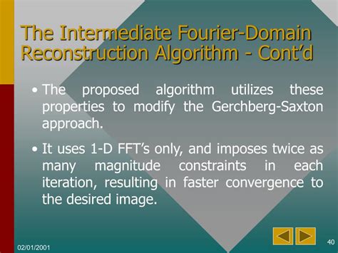 Ppt On Signal Reconstruction From Fourier Magnitude Powerpoint Presentation Id3340005