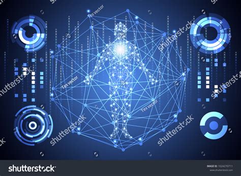 Abstract Technology Ui Futuristic Concept Hud Stock Vector Royalty