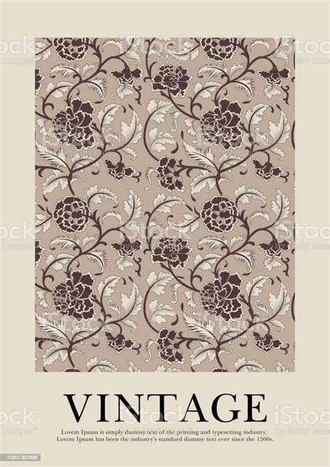 벽 예술 포스터 브로셔 장식 전단지 템플릿 유기농 식물 꽃 가지 손으로 그린 디자인 벽지 그래픽 빈티지 벡터 식물 일러스트레이션 파스텔 색상 우아한 배경 예술에 대한 스톡