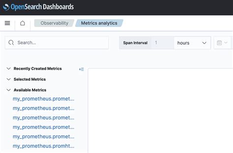 Metrics Analytics Opensearch Documentation