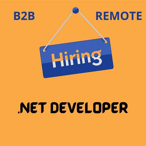 Hr2work On Linkedin Netdeveloper Remote B2b