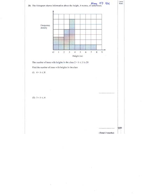 6d Histograms Practice Questions Pdf