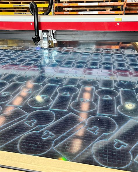 Acrylic High Volume Laser Cutting Service Cut Tec