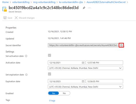 Generate New Client Secret And Link To Key Vault Microsoft Learn