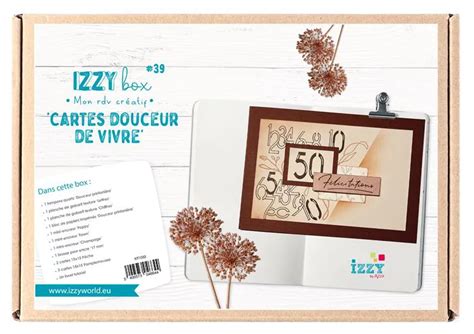 Izzy Box Cartes Douceur De Vivre