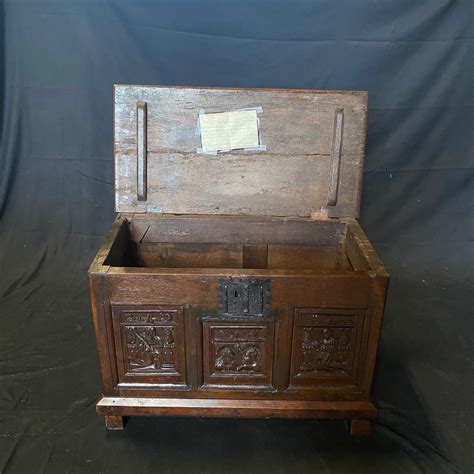 Museum Quality 18th Century Coffer With Provenance For Sale At 1stdibs