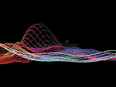 Three Dimensional Data Stock Illustration Illustration Of Motion 20280863