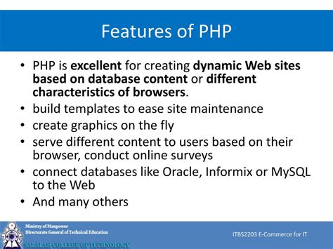 Php Basics And Syntax Lesson 3 Itbs2203 E Commerce For It Ppt Download