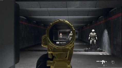 Firing Range Should Show Distance For Scopes With Target Range Indicator R Modernwarfareii