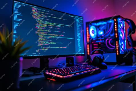 Inspiring Computer Workspace For Python Learning And Data Engineering