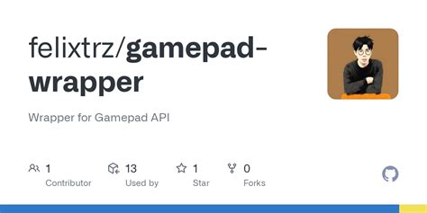 github felixtrz gamepad wrapper wrapper for gamepad api