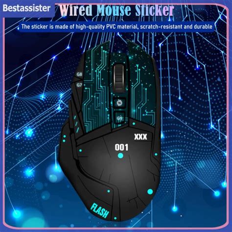 For Logitech G502 Hero G502 Se Hero Gaming Wired Mouse Protector Matte