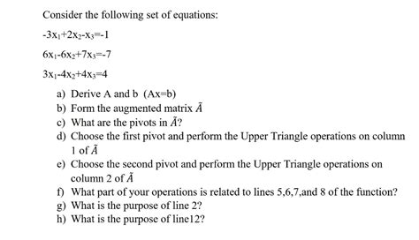 Problem We Used The Upper Triangle Function To Chegg