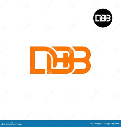 Letter Dbb Monogram Logo Design Stock Illustration Illustration Of Initial Abbreviation