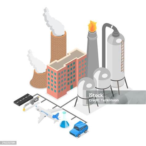 정유 공장의 3d 등각 투영 평면 벡터 그림입니다 항목 2 0명에 대한 스톡 벡터 아트 및 기타 이미지 0명 가솔린 공장 산업 건물 Istock