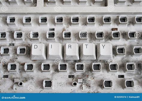 Dirty Keyboard Stock Photo Image Of Removed Keys Utility