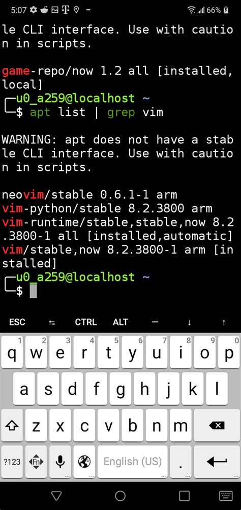 Using Grep Command To Search For A String Pattern In Apt List Rtermux